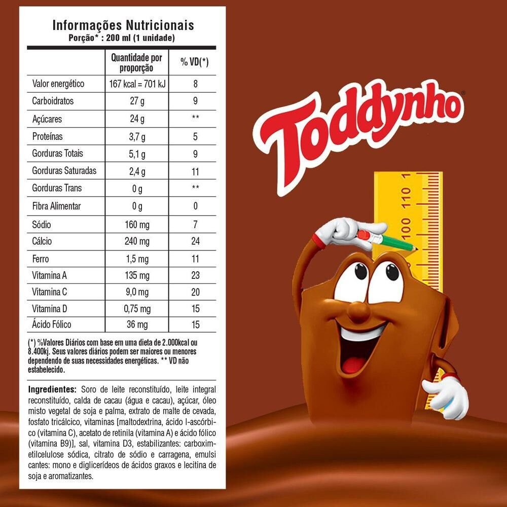Bebida Láctea TODDYNHO Chocolate 200ml