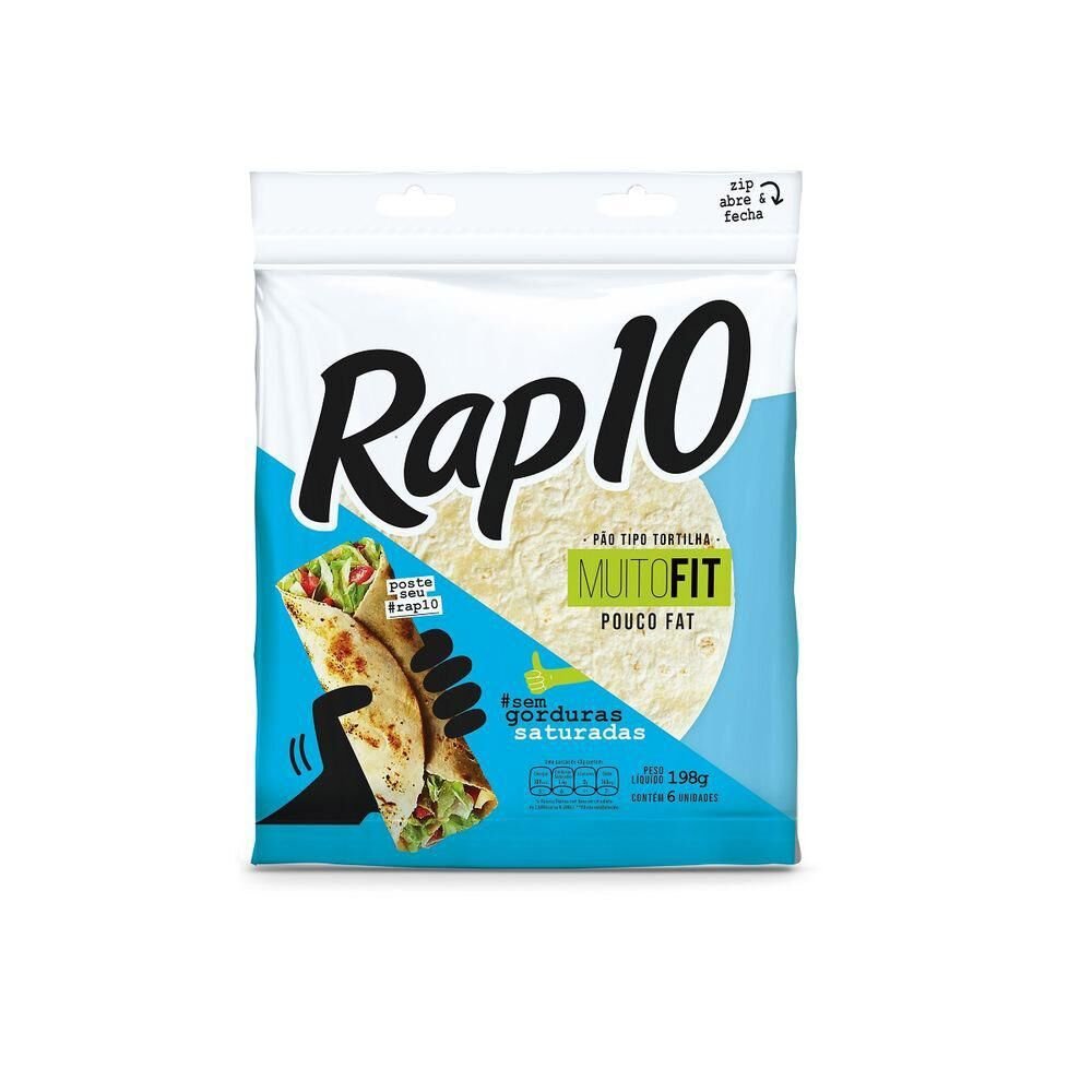 Rap 10 Fit Tabela Nutricional - RETOEDU