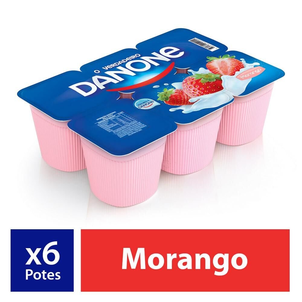 Iogurte DANONE Polpa de Morango 540g