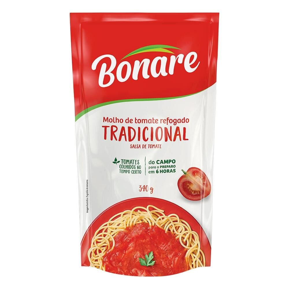 Molho de Tomate BONARE Tradicional 340g