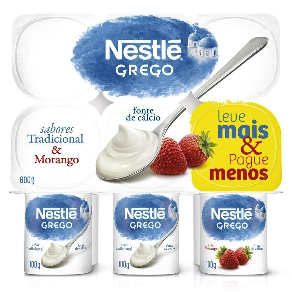 Tabela Nutricional Iogurte Grego Nestle - RETOEDU