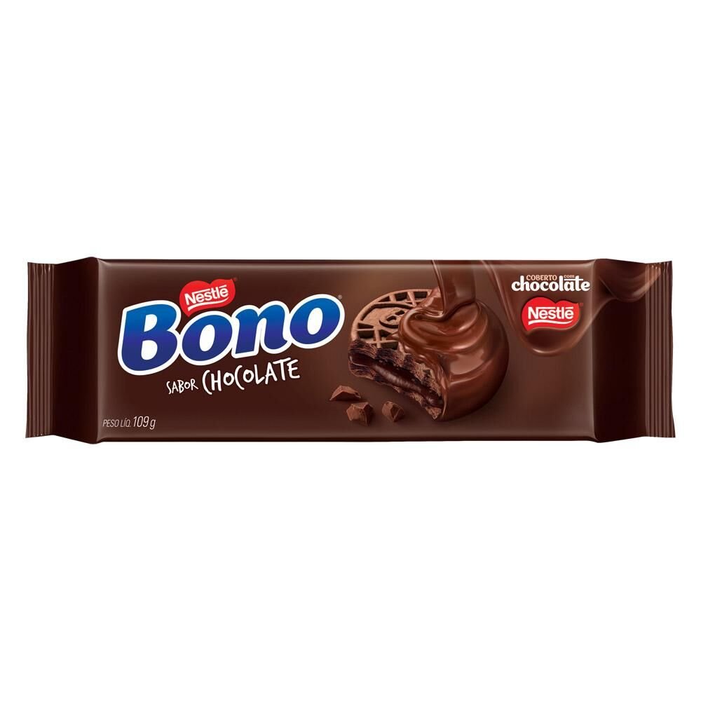 Biscoito BONO Recheado Chocolate 109g