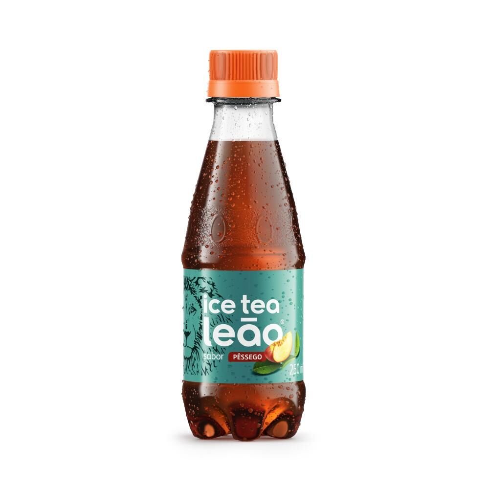 Chá Preto LEÃO Ice Tea Pêssego 250ml