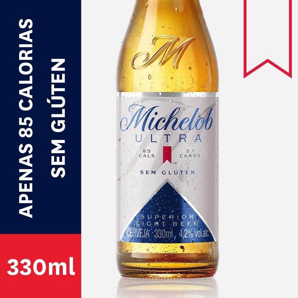Cerveja MICHELOB Ultra 330ml Long Neck