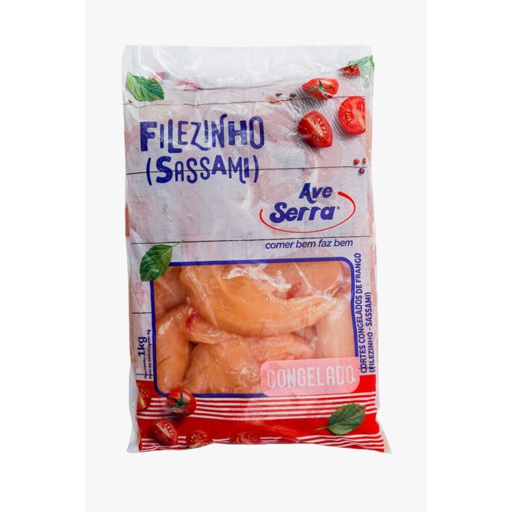 Filézinho de Sassami de Frango AVE SERRA Congelado 1kg