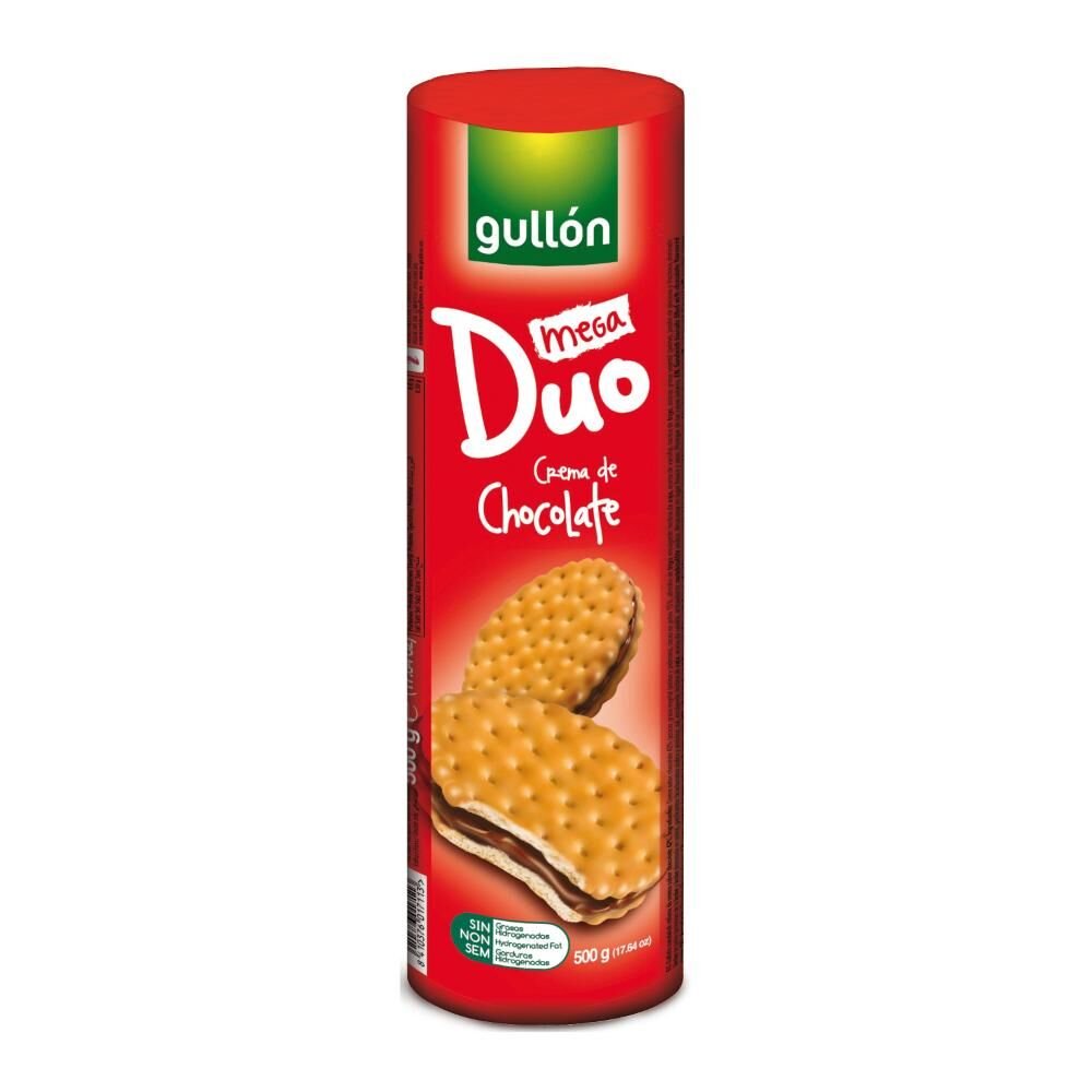 Biscoito GULLON Mega Duo Chocolate 500g
