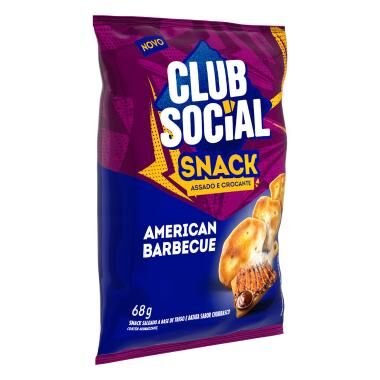 Snack CLUB SOCIAL American Barbecue 68g